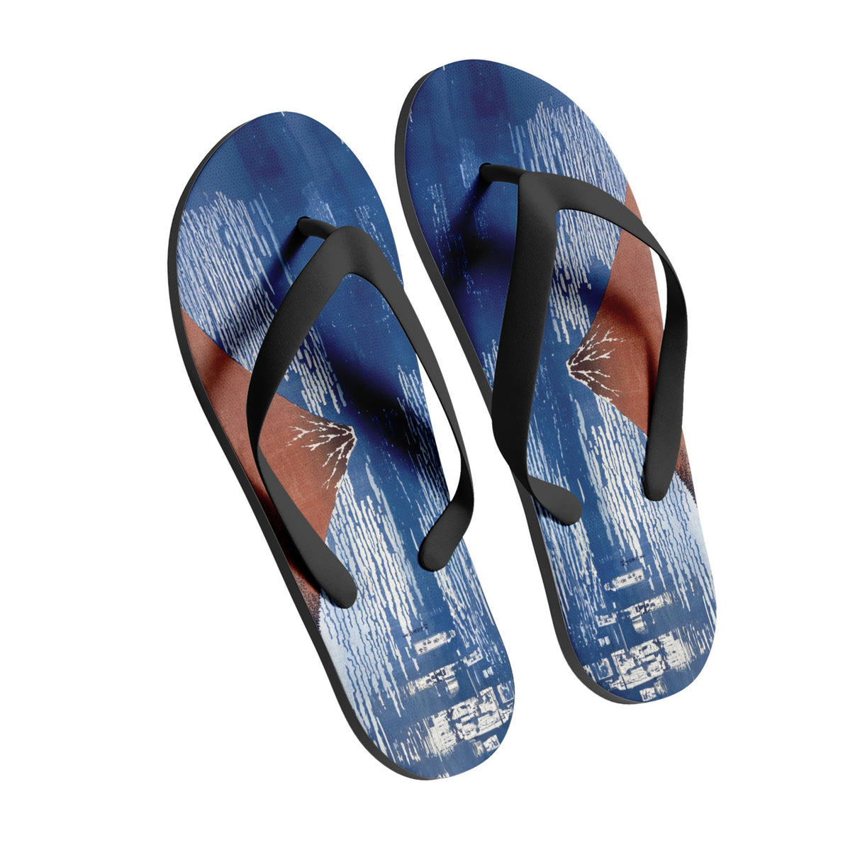 Custom Printed Slippers 1916: Ukiyo-e Hokusai's Thirty-six Views of Mo ...